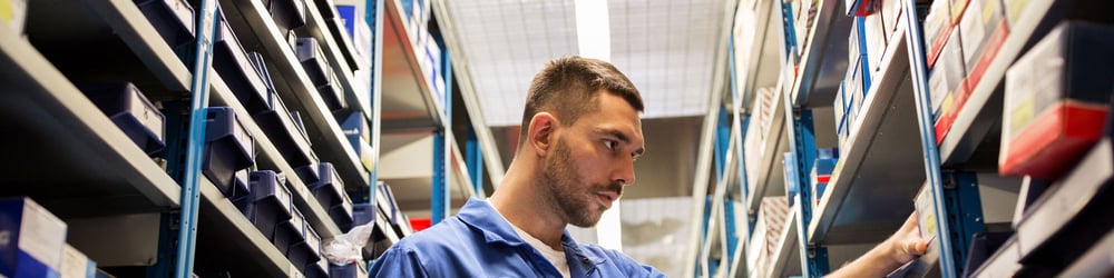 Auto-parts physical inventory solution for car dealerships